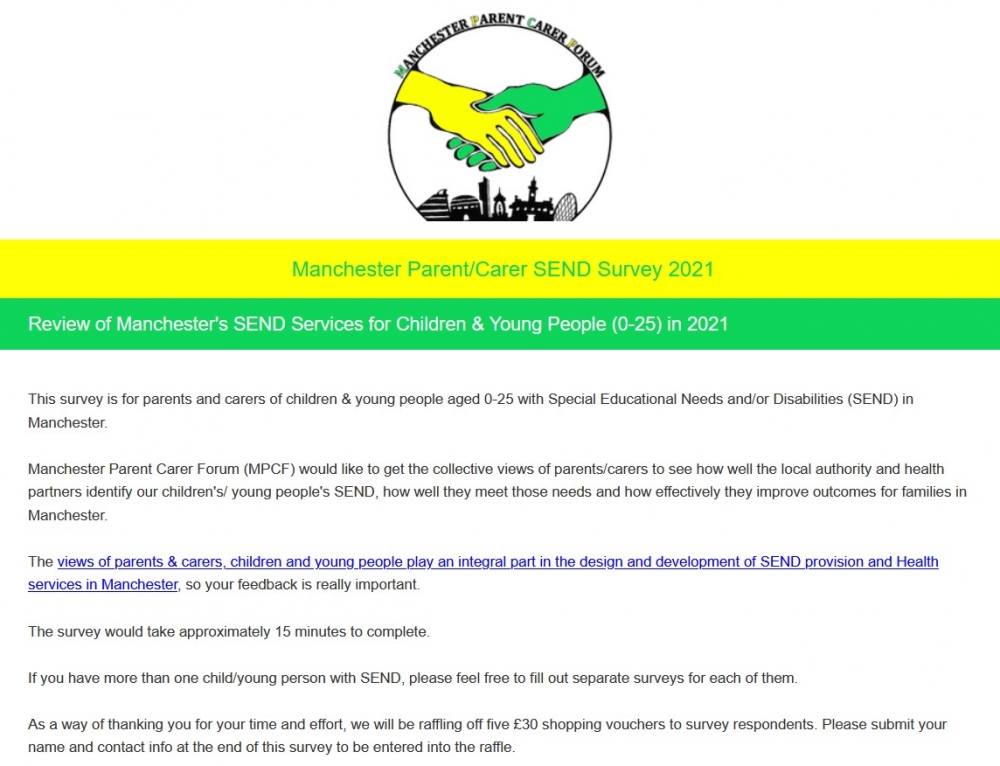 Review of Early Years Ordinarily Available Provision – Manchester ...